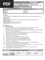 SOP for Water System Operations | PDF | Calibration | Quality Assurance