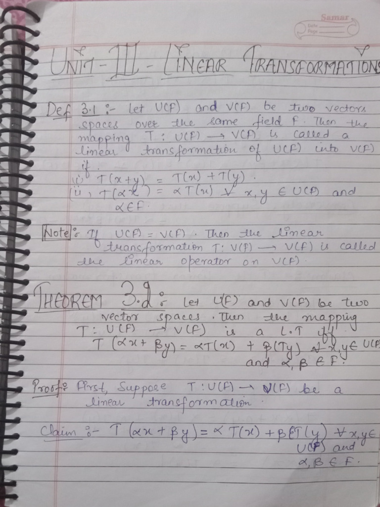 Unit 3 Algebra | PDF