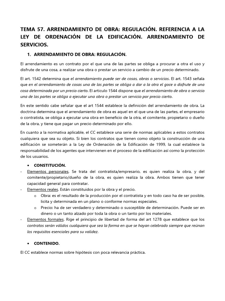 Tema 57 | PDF | Propiedad | Ley común