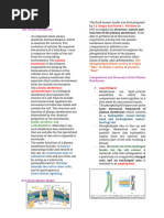 Biology Membranes A-Level OCR Notes | PDF | Cell Membrane | Biotechnology