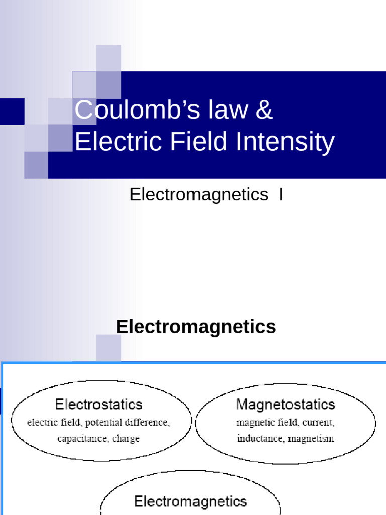Ch2 - Coulomb's Law & Electric Field Intensity-9 | PDF