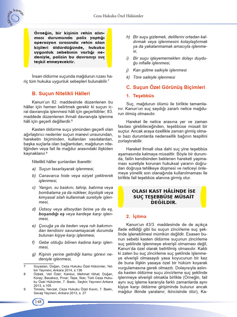 Hakimlik Kampı Ceza Özel | PDF