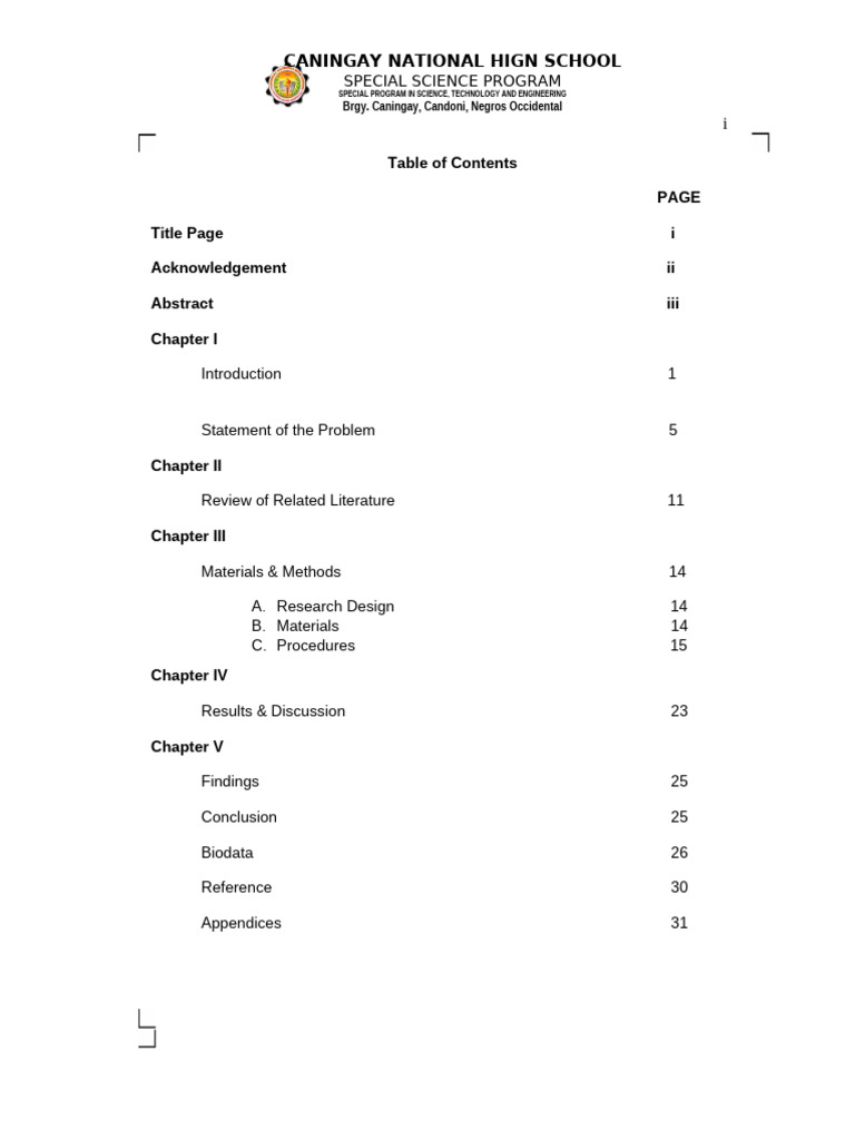 Preliminaries | PDF Preliminaries | PDF