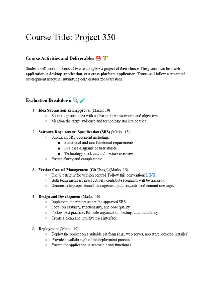 Project 350 Study Plan and Evaluation | PDF | Application Software | Cross Platform Software