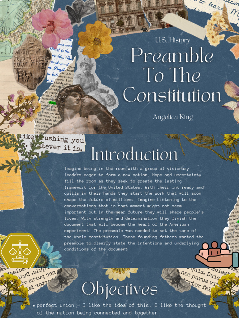 Understanding the Preamble's Purpose | PDF