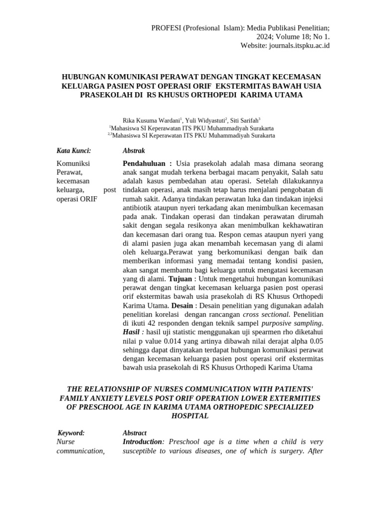 Naskah Publikasi Dan Jurnal Kusumaidoc | PDF