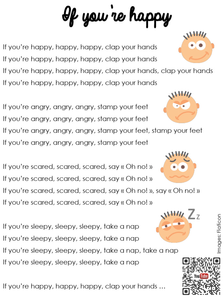 If You're Happy, Clap Your Hands | PDF