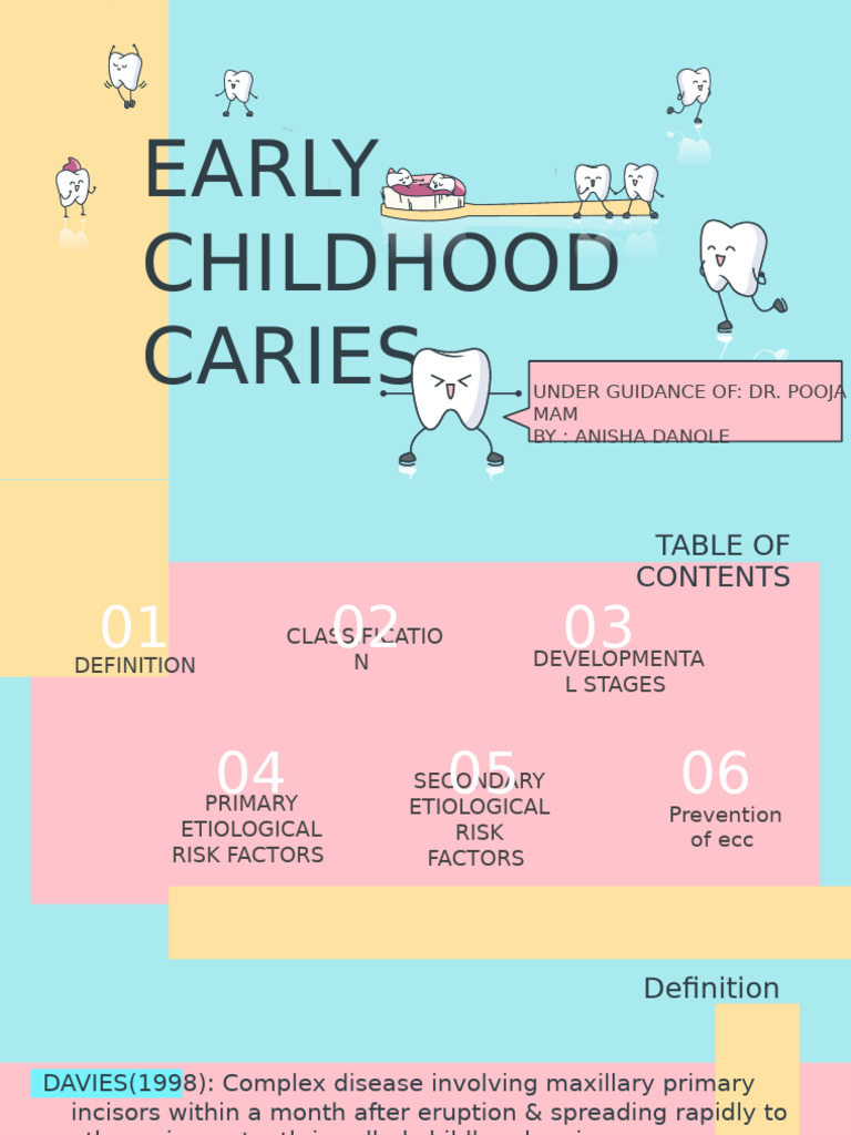 Early Childhood Caries | PDF | Human Tooth | Dentistry