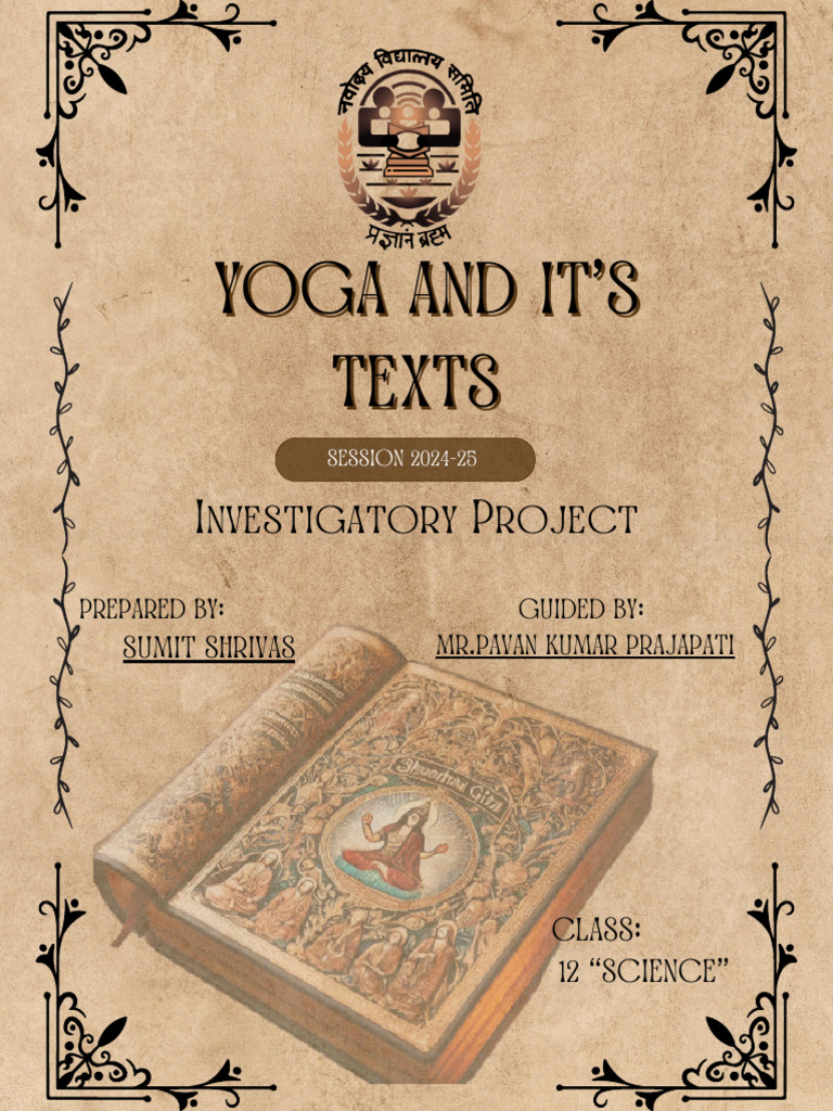 Ancient Yoga Texts and Insights | PDF | Yoga | Ātman (Hinduism)