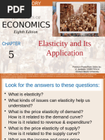 Chapter 5 Elasticity and Its Application | PDF | Elasticity (Economics) | Demand