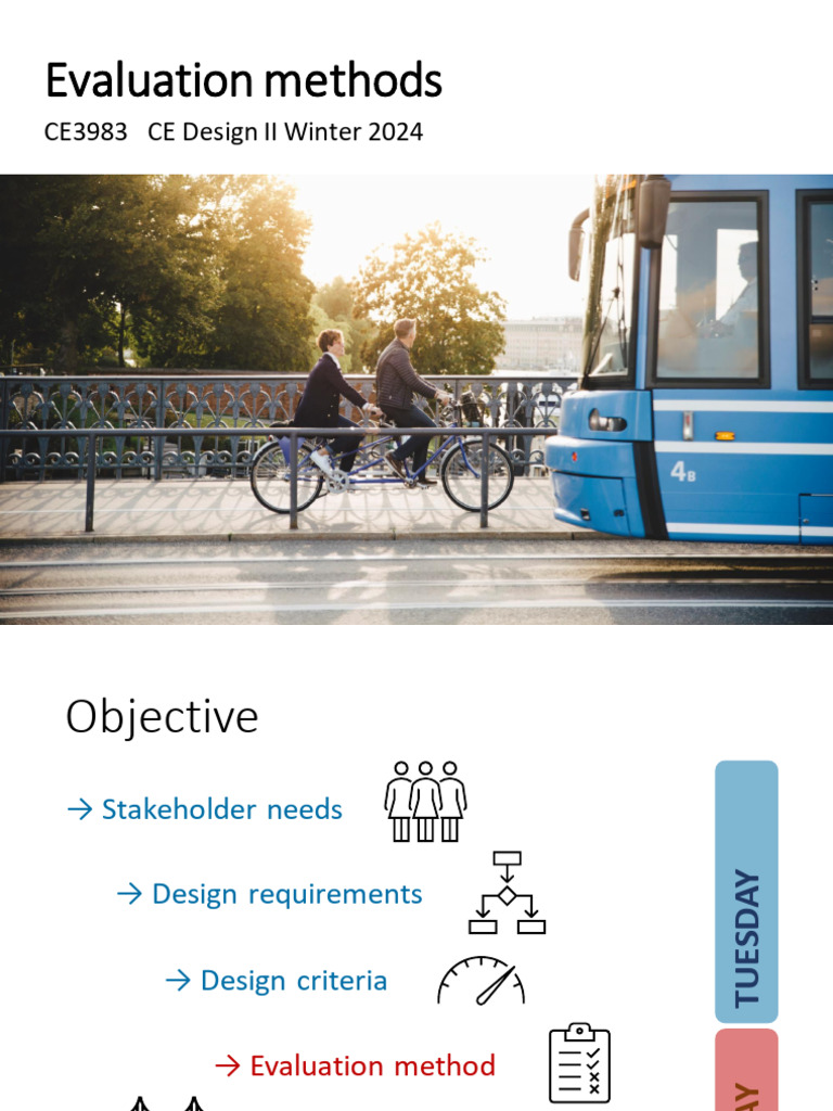 CE3983 L04 - Evaluation Methods 2 | PDF | Evaluation | Methodology