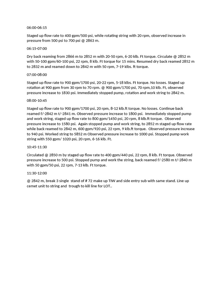 Mus Report 2924 Night Report | PDF