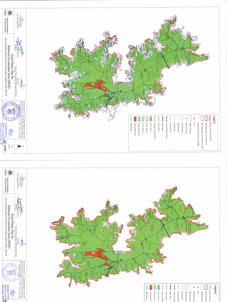 MESZ Land Use Map | PDF