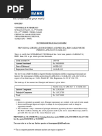 HDFC Loan Sanction Letter | PDF | Loans | Interest