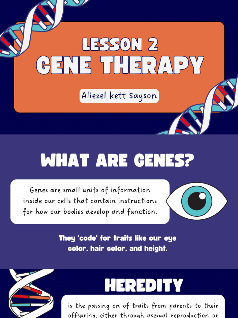Lesson 2 Gene Therapy | PDF
