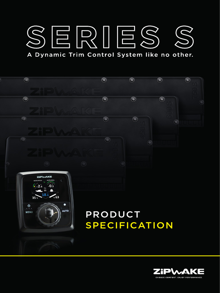 1010130-Zipwake Series S Product Specification-R1o | PDF | Propeller ...