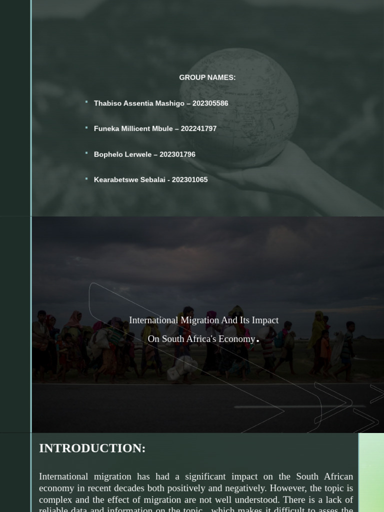 Geography Practicals 2 | PDF | Human Migration | Immigration