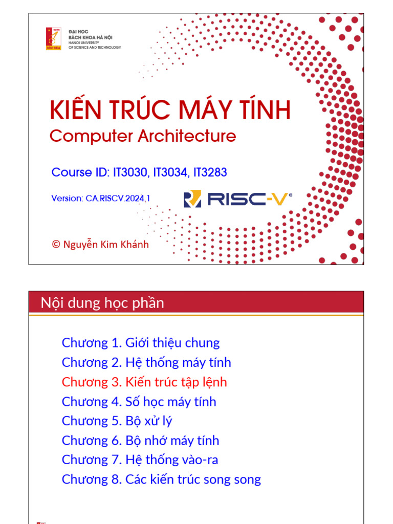 Ca Riscv 2024 1-CH3 | PDF