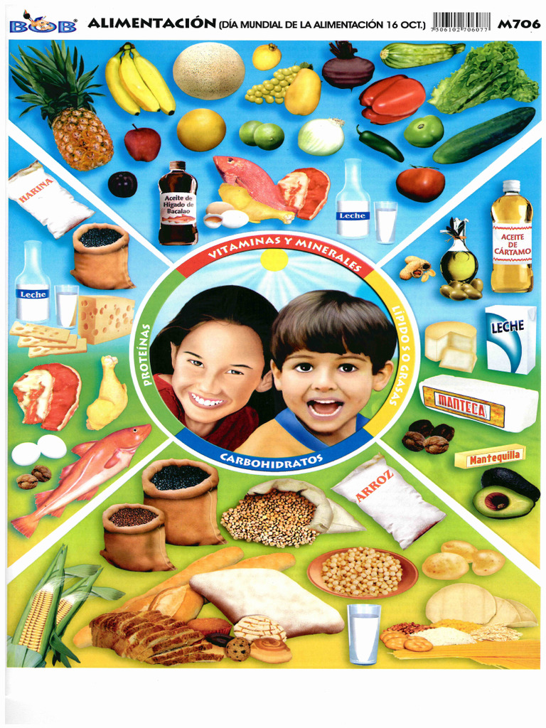 Lamina de la Alimentacion - Dia mundial de la alimentacion 16 de octubre m706 | PDF