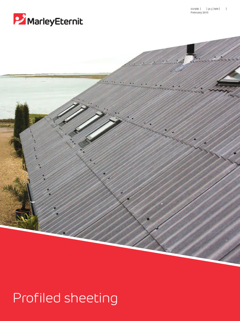 Profiled Sheeting Design Guide Part One ETERNIT | PDF | Recycling