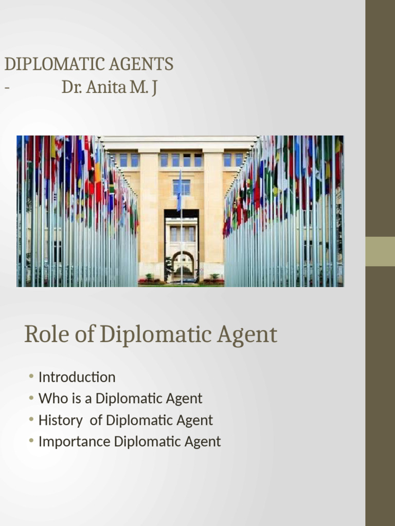 Diplomatic Agents 17 | PDF | Consul (Representative) | Diplomatic Rank
