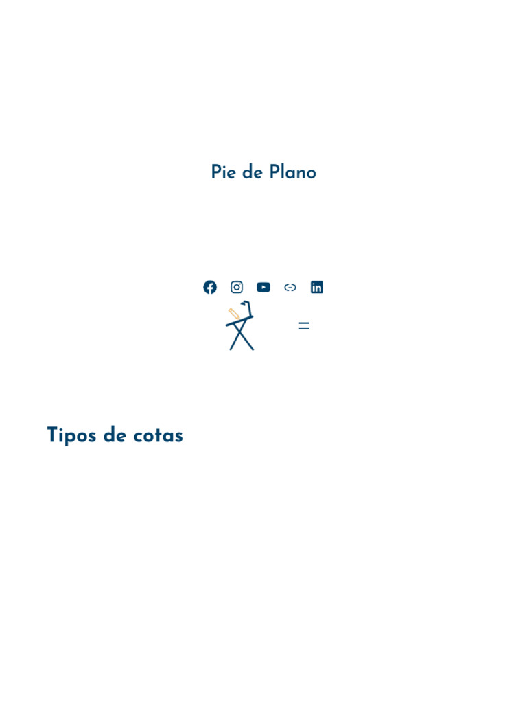 Tipos de Cotas en Planos Arquitectónicos | PDF