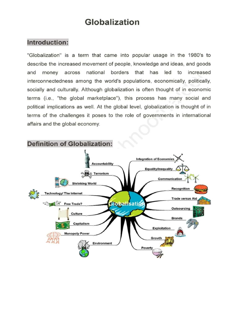 Globalization | PDF