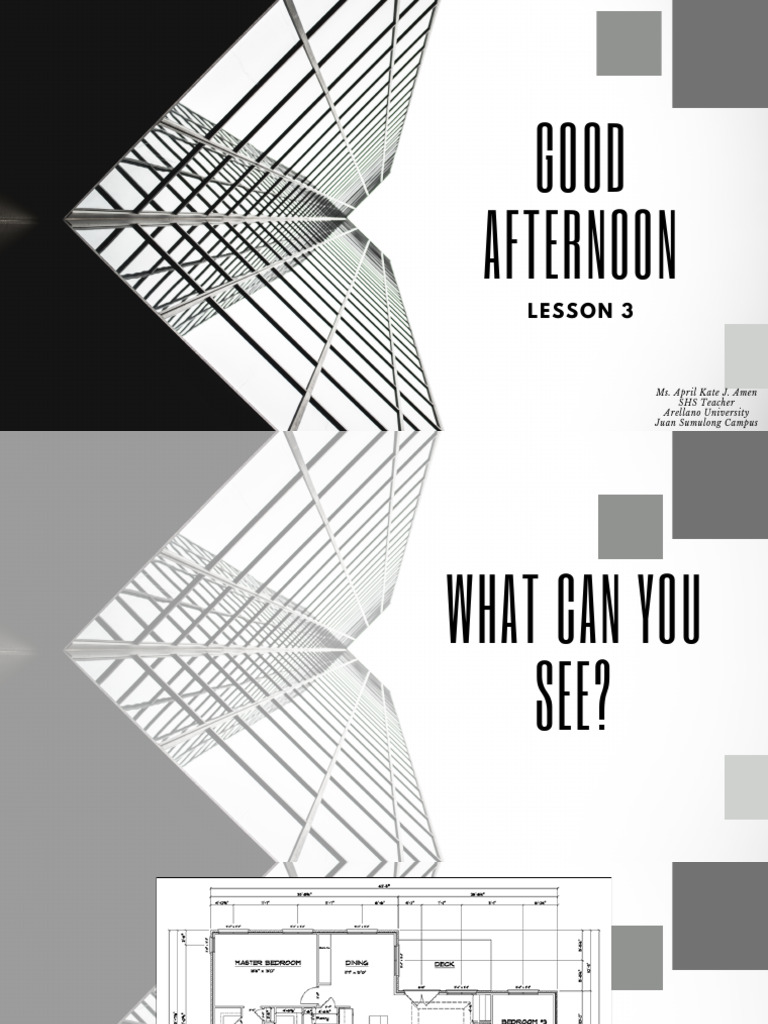 Lesson 3.1 Visual Arts Architecure - Interior Design | PDF | Interior ...