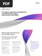 ACBS Commercial Loan System Fact Sheet | PDF | Loans | Interest