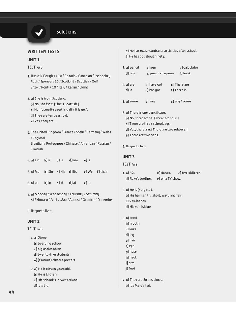 English Language Tests for Students | PDF