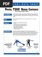 Protal 7200 Epoxy Coating Data Sheet | PDF | Materials | Chemistry