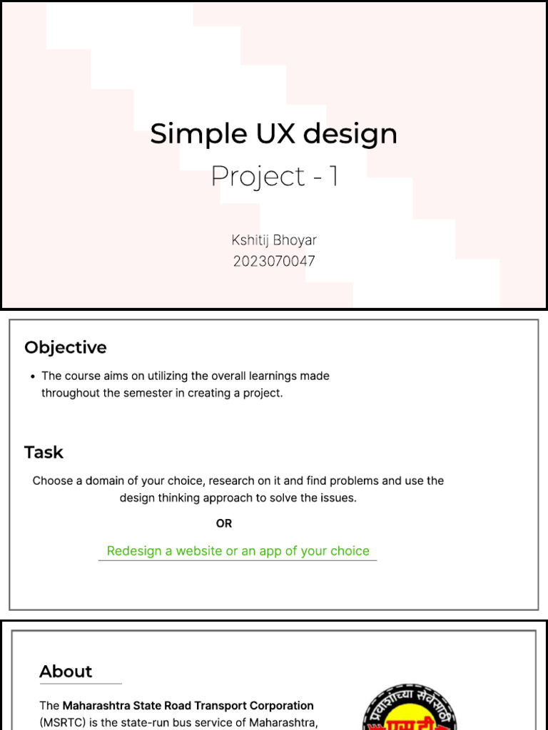 Kshitij Bhoyar Assignment 1 UX Project | PDF | Icon (Computing) | Page Layout