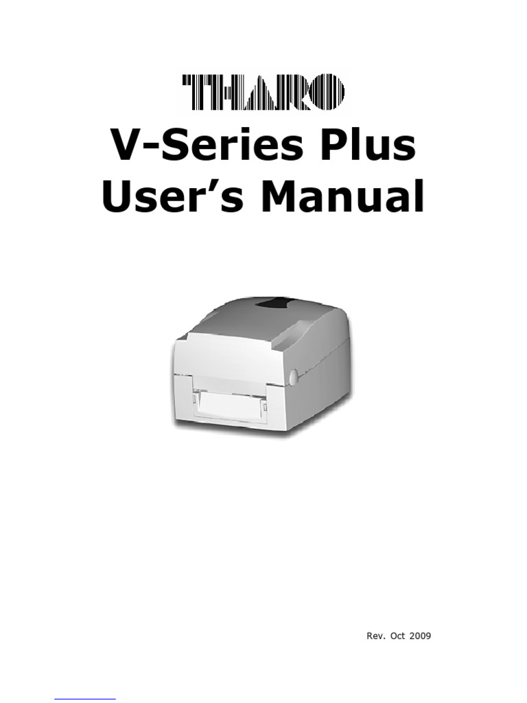 Vseries Plus | PDF | Electromagnetic Interference | Printer (Computing)