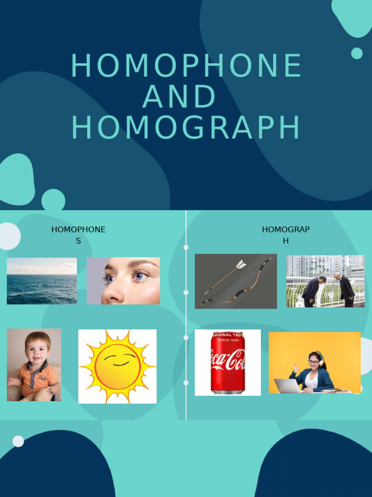 Homophone and Homograph | PDF