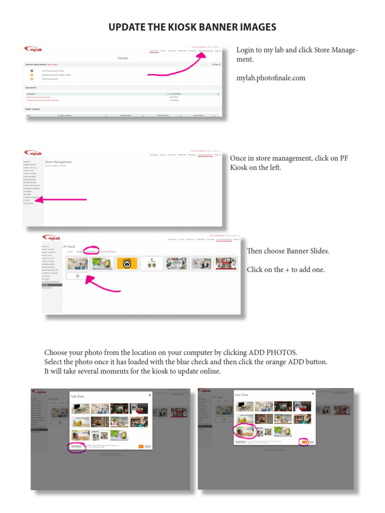 Updating the PhotoFinale Kiosk | PDF