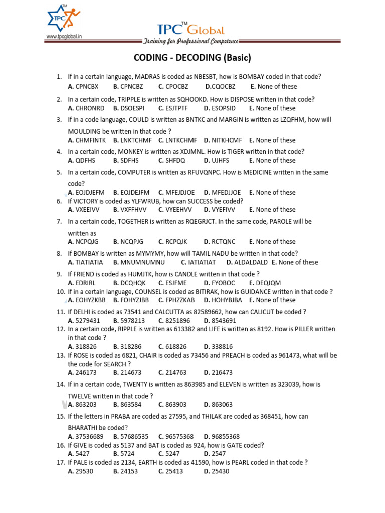 Coding Decoding Pdf Linguistics Human Communication
