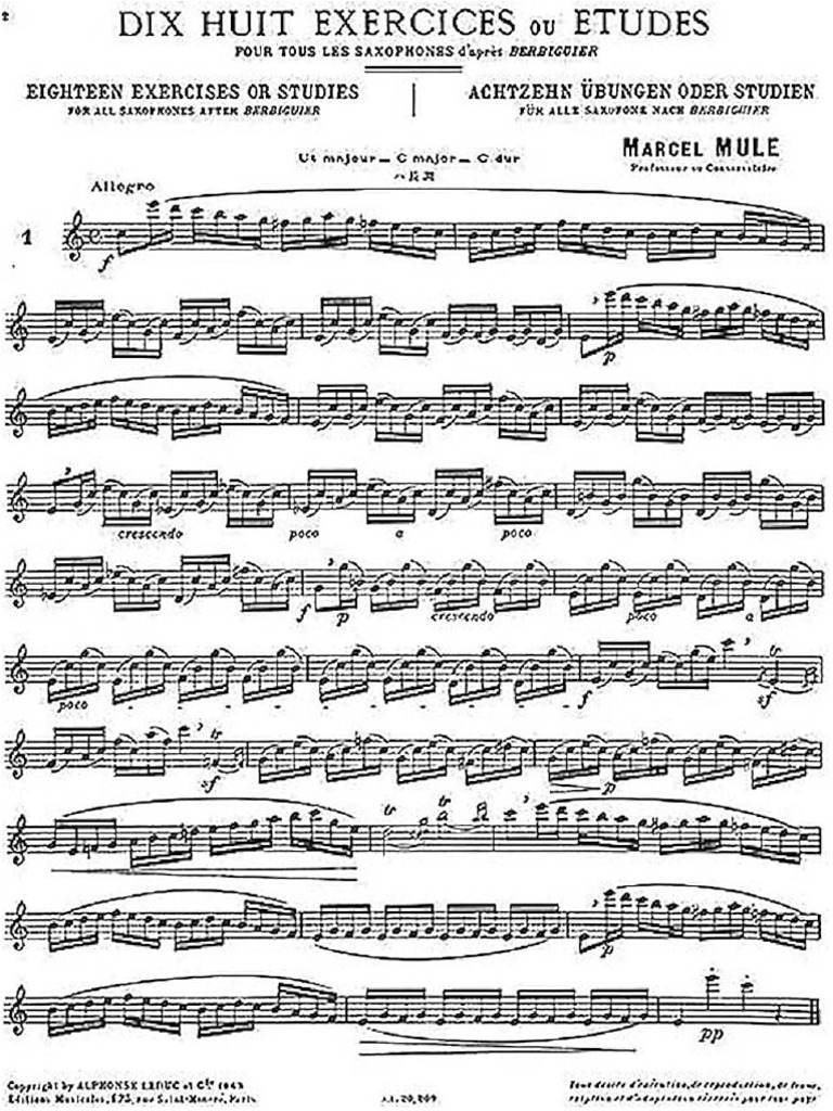 Dix Huit Exercises Ou Etudes | PDF