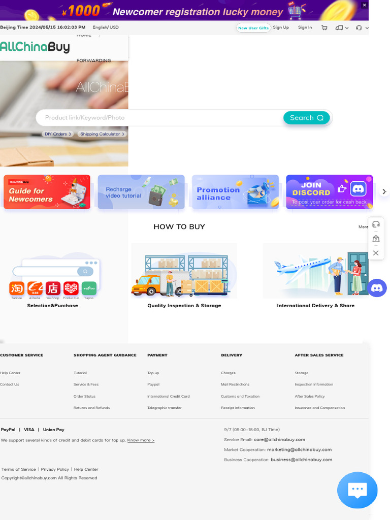 The Best Taobao Agent Help You Shop, Shipping From China | PDF | Credit Card | Pay Pal