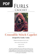 Film Roll Scarf Crochet Pattern | PDF