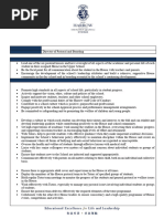 Matron JobDescription | PDF | Housekeeping | Boarding School