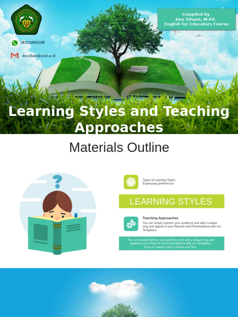 Learning Styles And Teaching Approaches Pdf Learning Styles