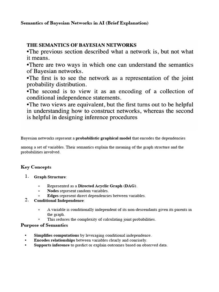 Iai Unit 6 | PDF | Bayesian Network | Statistical Inference
