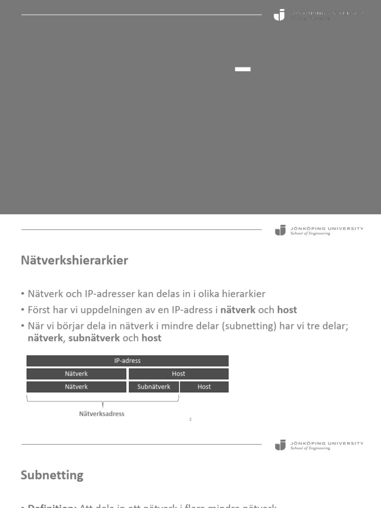 F11 Subnetting | PDF