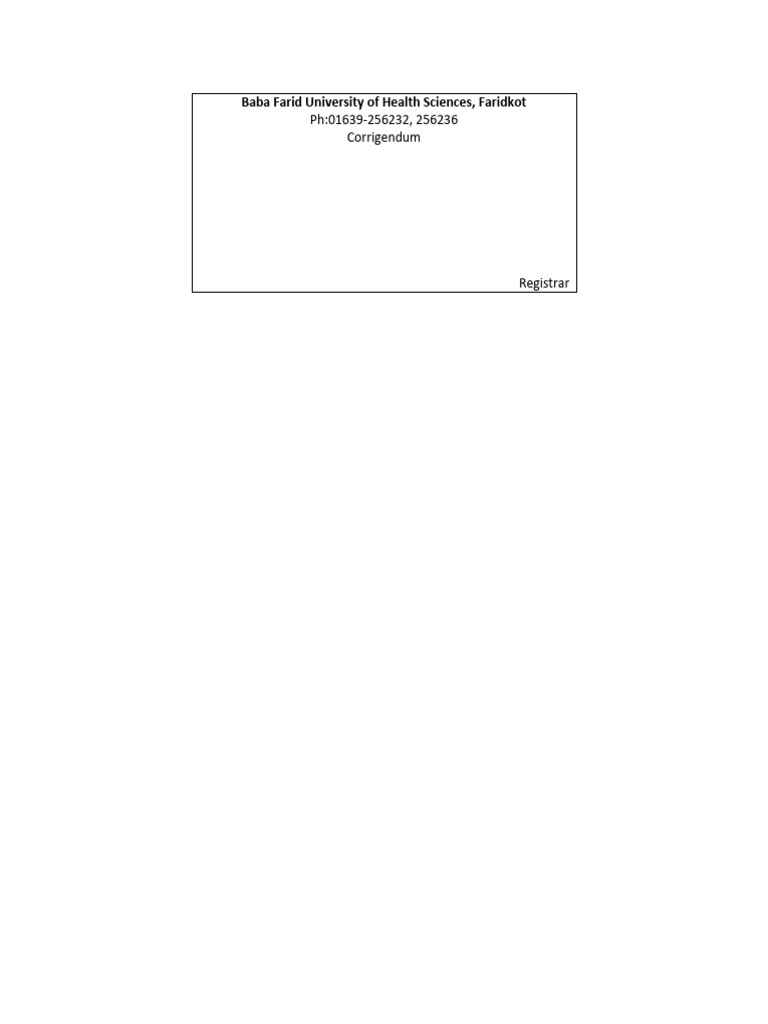 Corrigendum i.r.t 01 of 2025 IT Cell | PDF