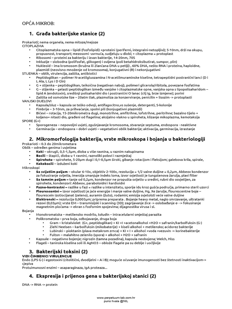 Skripta po pitanjima za usmeni ispit | PDF