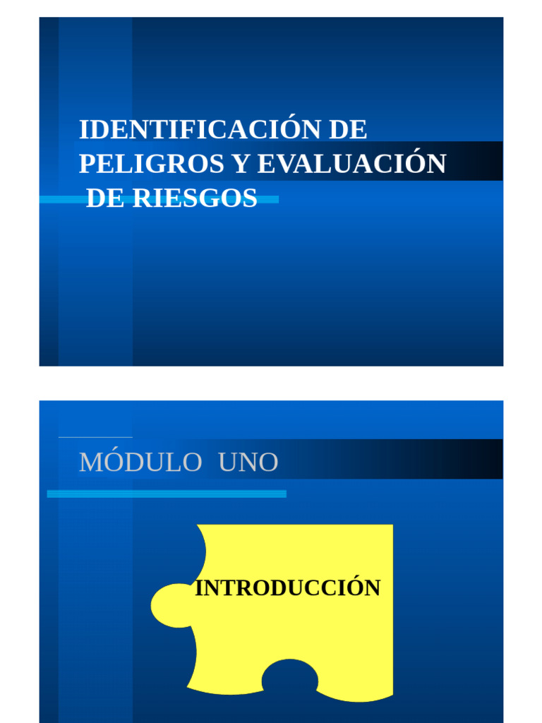 Identificacion de Peligros y Riesgos | PDF | Riesgo | Evaluación