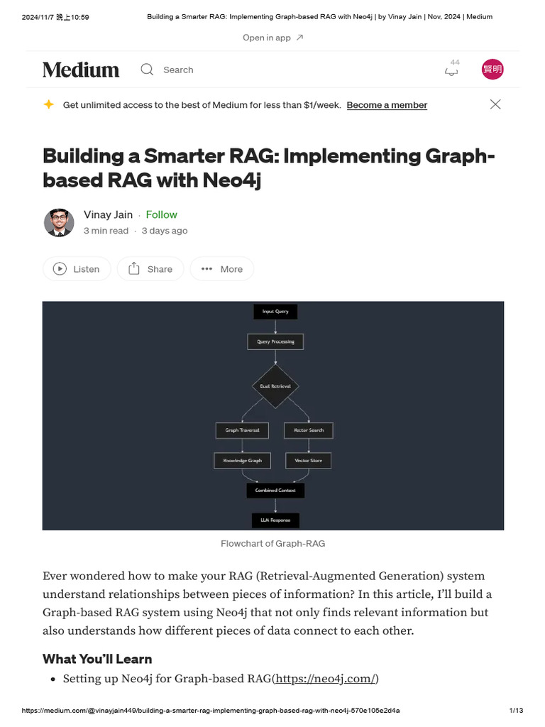 Building a Smarter RAG_ Implementing Graph-based RAG with Neo4j _ by Vinay Jain _ Nov, 2024 ...