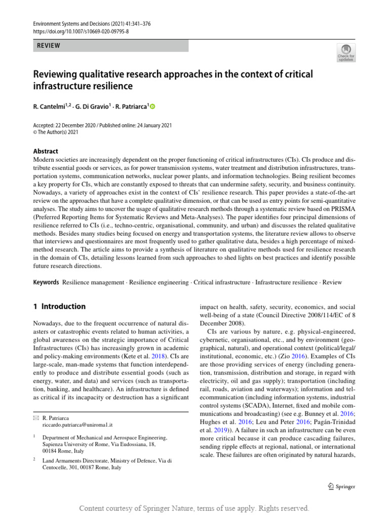 Reviewing Qualitative Research Approaches in The C | PDF | Qualitative ...
