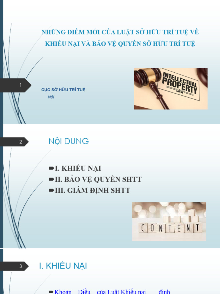 17. Diem moi Luat SHTT phan KN & BVQ-HN (16.8.2022) | PDF