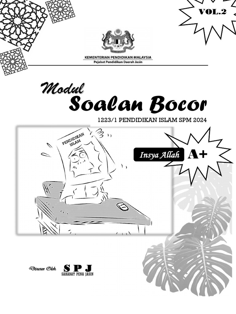 Modul Soalan Bocor 2024 | PDF